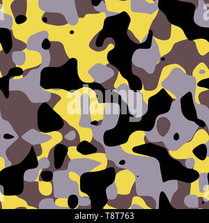 Common Yellow Camouflage Seamless Texture Tile Stock Photo - Alamy