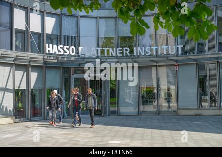 Building of the Hasso Plattner Institute (HPI) for Computer Science ...