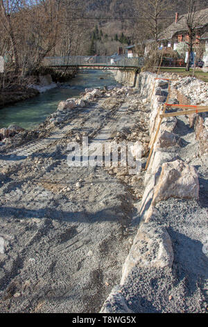 Water channel construction Stock Photo - Alamy