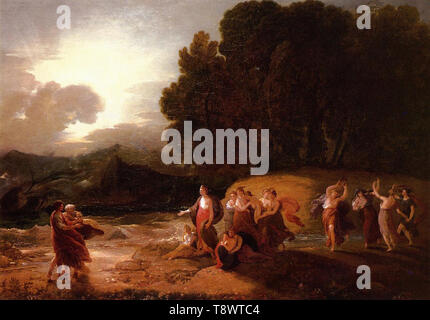 Benjamin West - Calypso S Reception Telemachus Me 1801 Stock Photo - Alamy