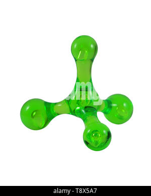 Hand plastic massager isolated on white background Stock Photo - Alamy