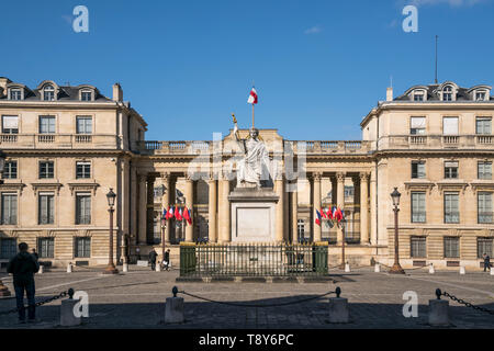 Palais Bourbon, a seat of French National Assembly in Paris, France ...