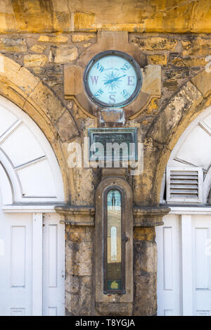 Evesham Town Hall in the Market Square in the centre of the market town ...