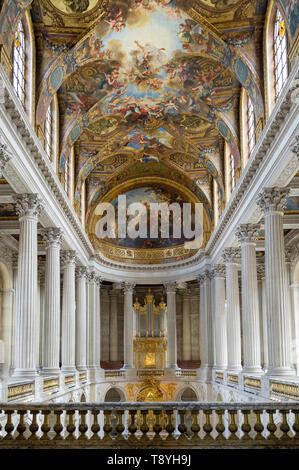 The Royal Chapel (Chapelle Royale), Chateau de Versailles (Palace of ...