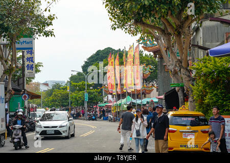 Anping old street ( Yanping Street ). A historic street in Anping ...