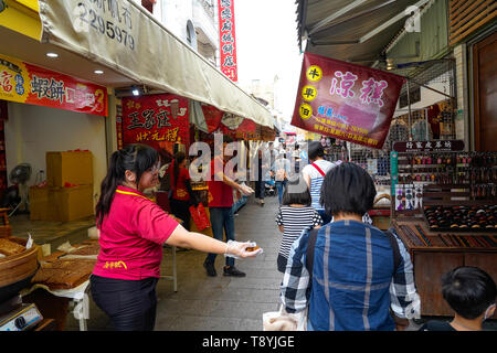 Anping old street ( Yanping Street ). A historic street in Anping ...