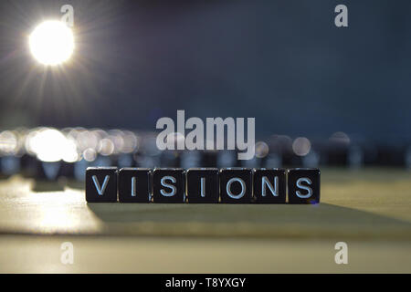 Wooden blocks with symbol of innovation concept Stock Photo - Alamy