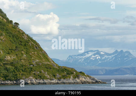 Norway. Ferry from Bognes to Lodingen Stock Photo - Alamy