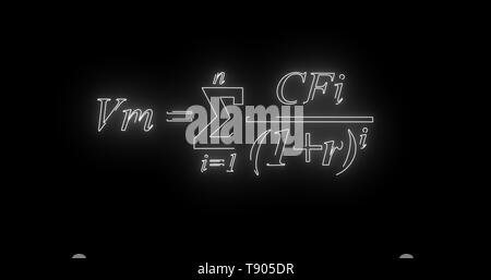 Complex math formula Stock Photo - Alamy