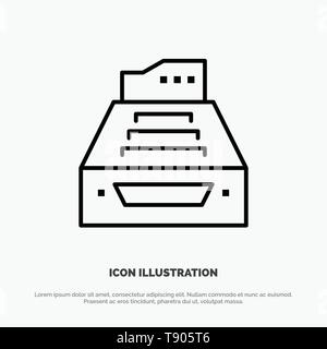 Files, Accounting, Accounts, Data, Database, Inbox, Storage Bold and thin black line icon set ...