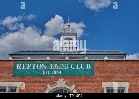 repton boxing club east london Stock Photo - Alamy
