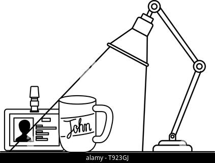 interview objects with white background Stock Vector Image & Art - Alamy