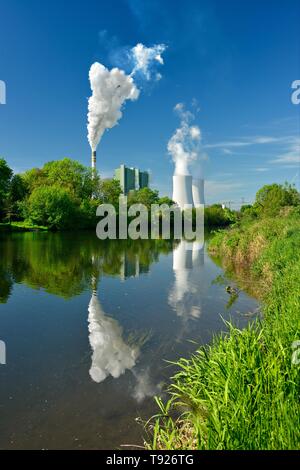 The Schkopau coal-fired power plant operates in Teutschenthal, near ...
