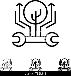 Hacking line icon set Stock Vector Image & Art - Alamy