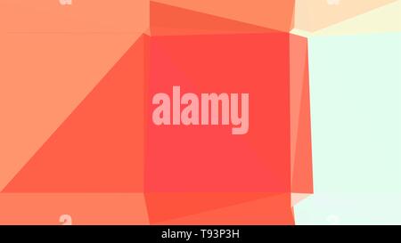 geometric triangles style in salmon, light salmon and firebrick color ...