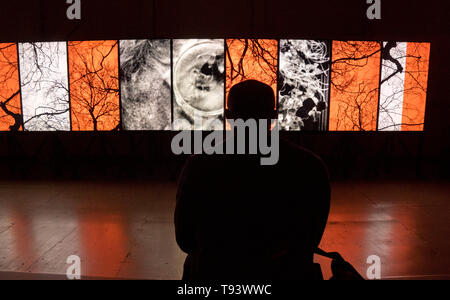 Visitors and curators at Photo London 2019 international photographic ...