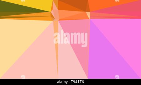 minimalistic triangle geometric background with baby blue, pale golden ...