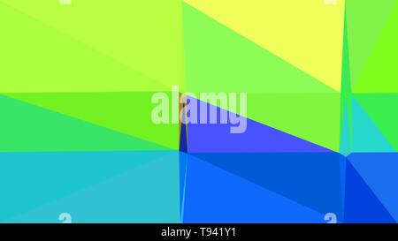 retro style triangle illustration. dodger blue, strong blue and teal ...