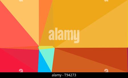 geometric golden rod, crimson and deep sky blue color background. for ...