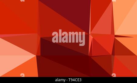 geometric triangles style in sandy brown, very dark pink and dark red ...