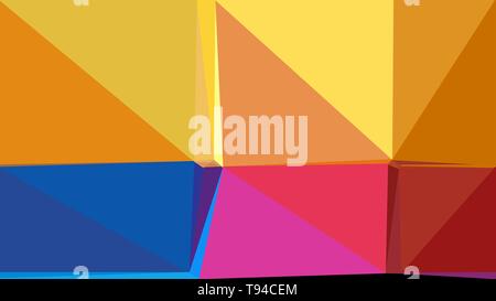 golden rod, moderate pink and deep sky blue multi color background art ...