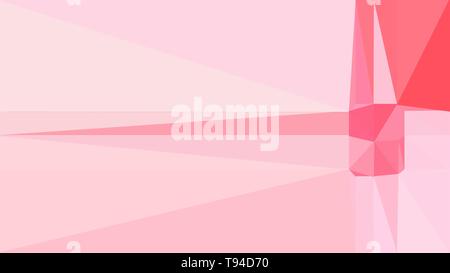 geometric triangles style in pastel orange, vivid orange and deep pink ...