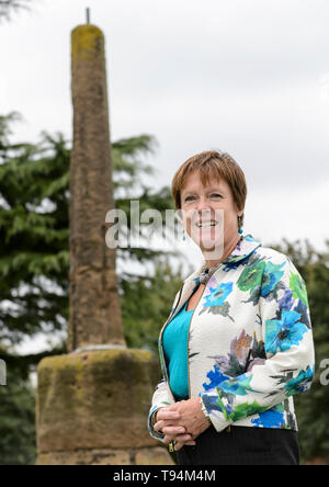 Caroline Spelman MP pictured on the Village Green in Meriden, West ...