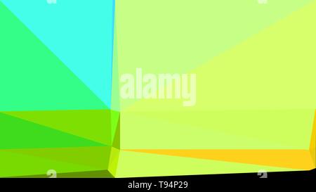 retro style triangle illustration. khaki, pastel yellow and green ...