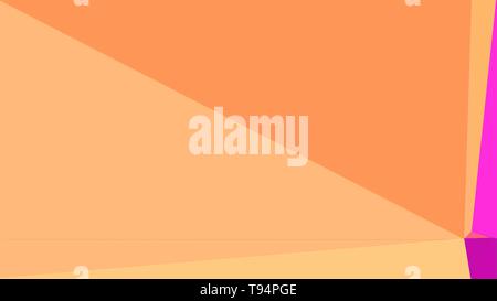 geometric triangles style in sandy brown, very dark pink and dark red ...