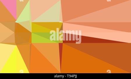 green yellow, firebrick and bronze multicolor background art. simple ...