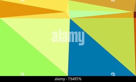 retro style triangle illustration. khaki, pastel yellow and green ...