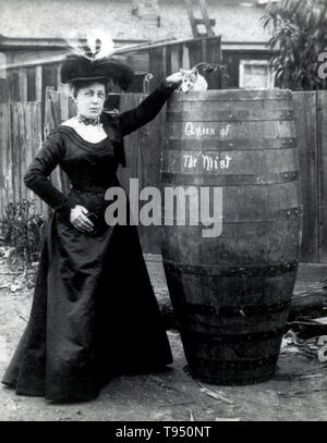 ANNIE EDSON TAYLOR (1838-1921) American schoolteacher who became the ...