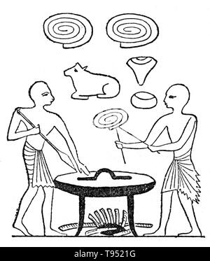 Ancient Egyptian cooking Stock Photo - Alamy