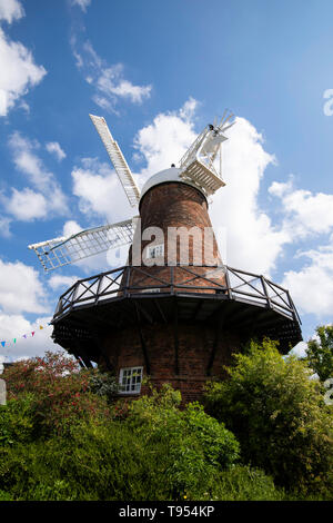 Sunshine at Green's Mill in Nottingham after a day of blustery showers ...