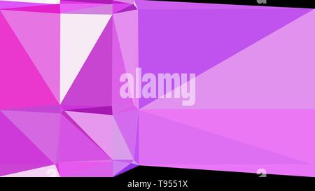orchid, black and violet color geometric triangle background. simple ...
