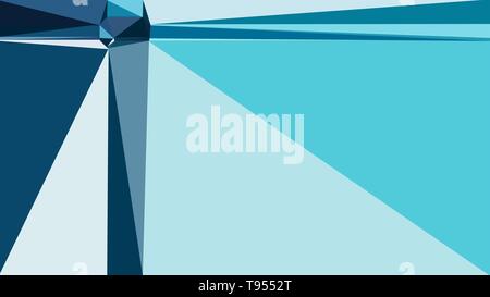 triangle background with medium turquoise, very dark blue and dark cyan ...