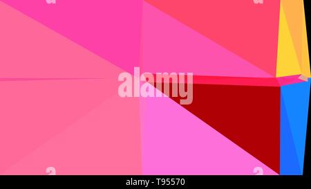 geometric crimson, pastel orange and hot pink color background. for ...