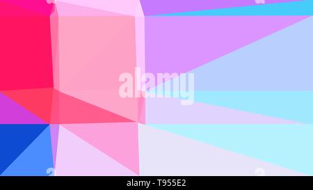 retro style triangle illustration. dodger blue, green yellow and royal ...