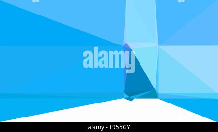 retro style triangle illustration. dodger blue, green yellow and royal ...