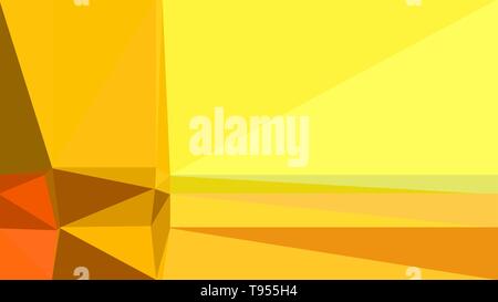 golden rod, saddle brown and vivid orange color geometric triangle ...