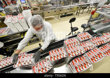 Ferrero plant in Villers-Ecalles, the company's first ever Nutella ...