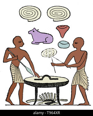 Ancient Egyptian cooking Stock Photo - Alamy