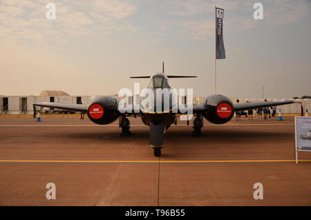 Gloster Meteor WA638 Model T7(modified), an ejection-seat test aircraft ...