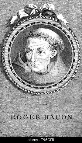 Roger Bacon (1214-1294) was an English philosopher and Franciscan friar ...