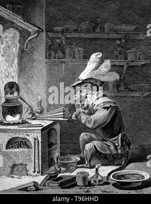 The Alchemist Stock Photo - Alamy