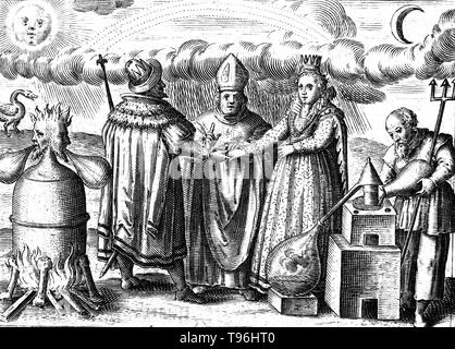 The Sixth Key of Basil Valentine, legendary 15th century German monk ...