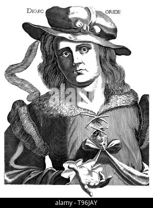 Pedanius Dioscorides, Ancient Greek Physician Stock Photo - Alamy