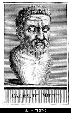 THALES OF MILETUS Greek philosopher and scientist Date: 625? - 547 ...