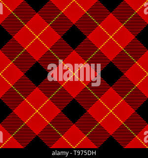 Plaid Fabric Seamless Texture Tile Stock Photo - Alamy