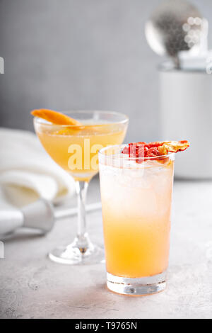 Variety of coctails Stock Photo - Alamy